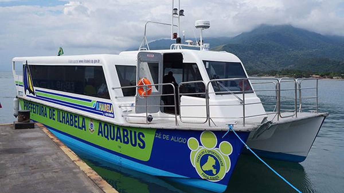 Aquabus será opção de transporte para melhorar mobilidade em Ilhabela