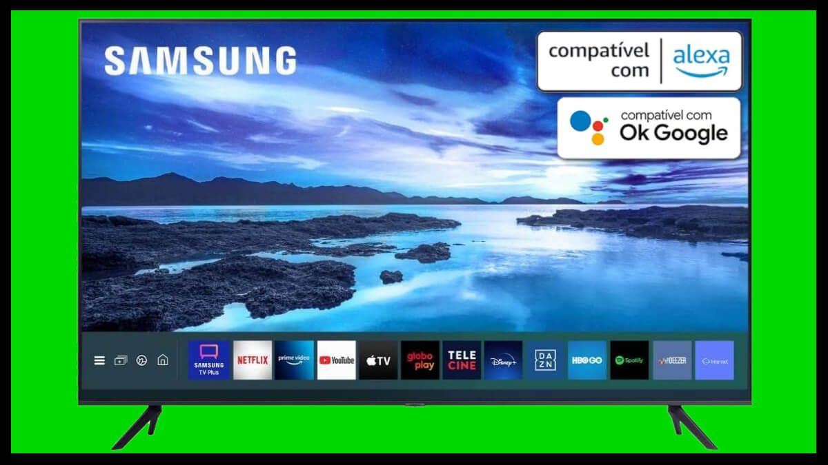 Oferta do dia: 41% de desconto na Smart TV LED UHD da Samsung