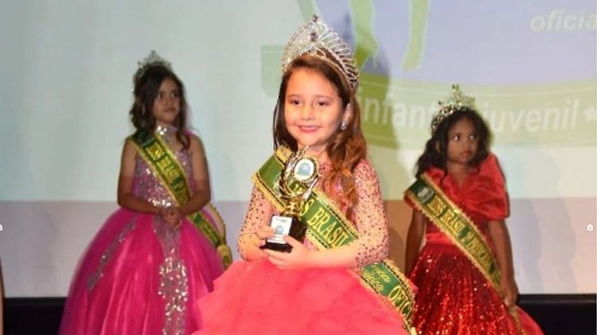 Pequena moradora de Itanhaém conquista vaga no Miss Universo Mirim