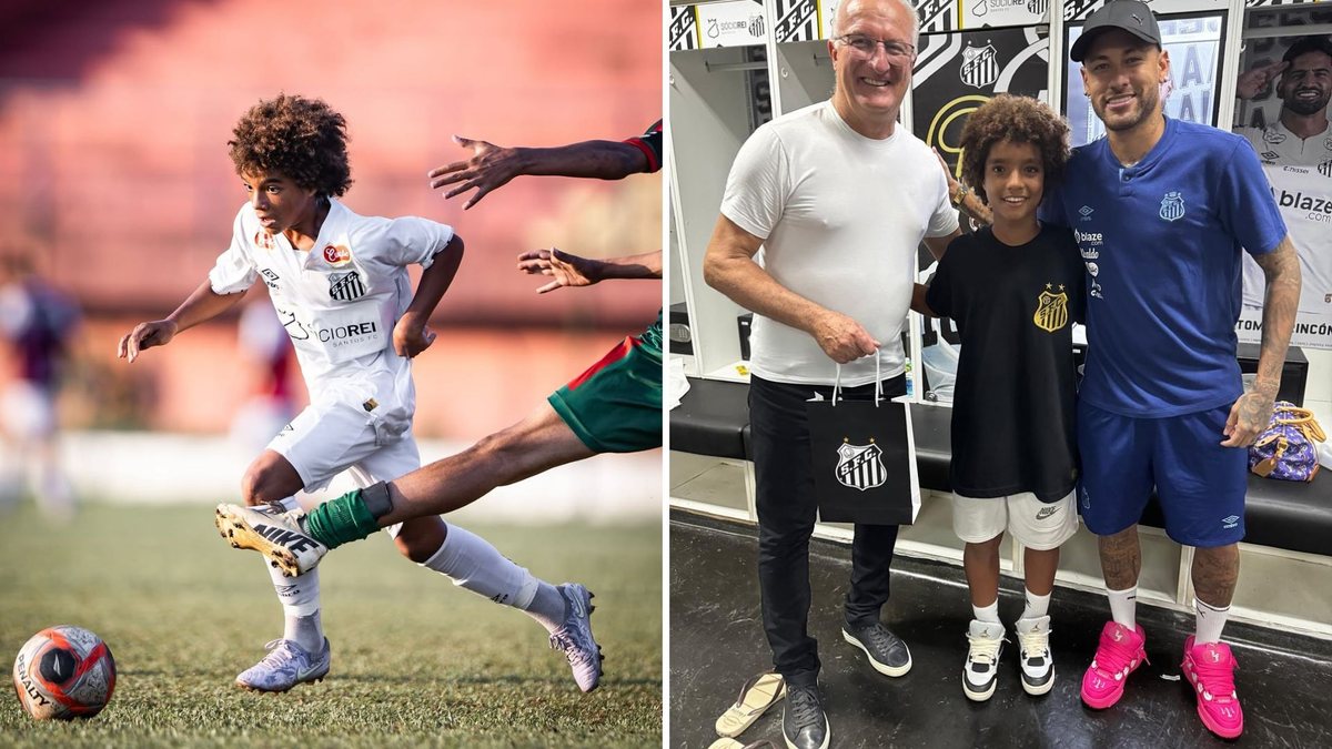 Saiba quem é o prodígio da base do Santos, alçado a ‘novo Neymar ...