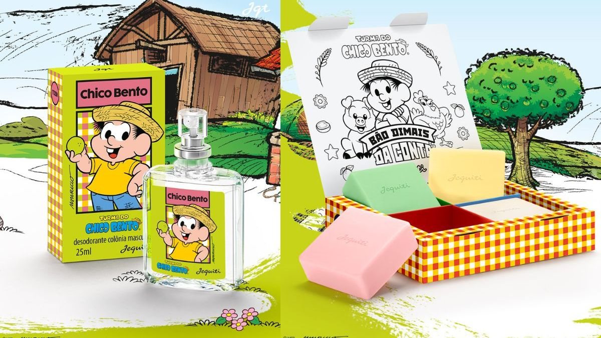 Depois do sucesso do perfume do Cebolinha, agora é a vez do perfume do ...