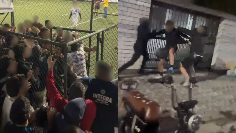 Brigas são registradas após partida de jogos universitários em Santos