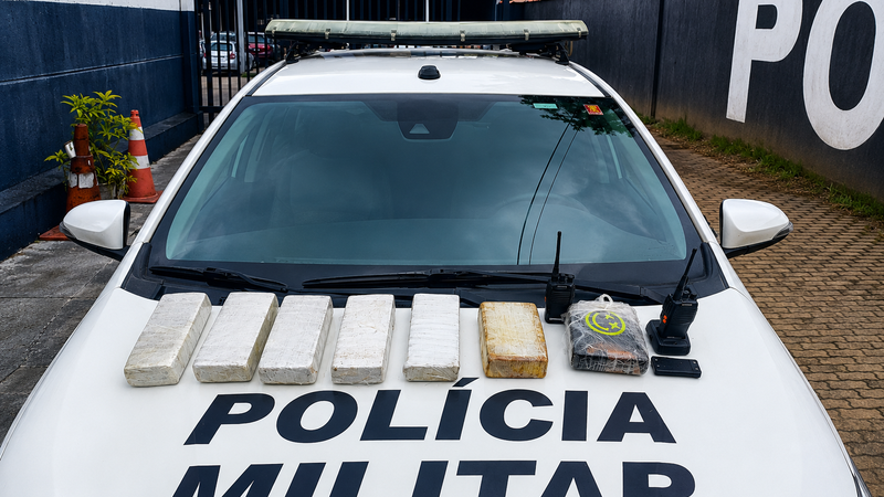 Para fugir da polícia, homens abandonam “boca de fumo” e deixam 6kg de ...