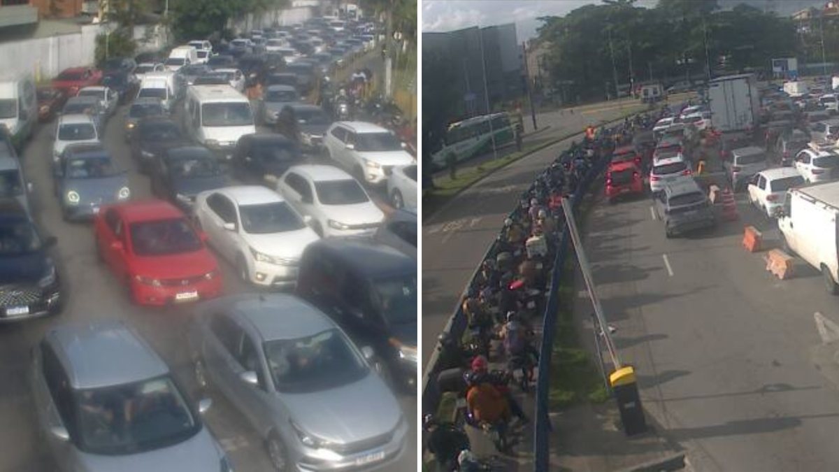 Fila na balsa Santos-Guarujá chega a 50 minutos no lado Santos na tarde ...