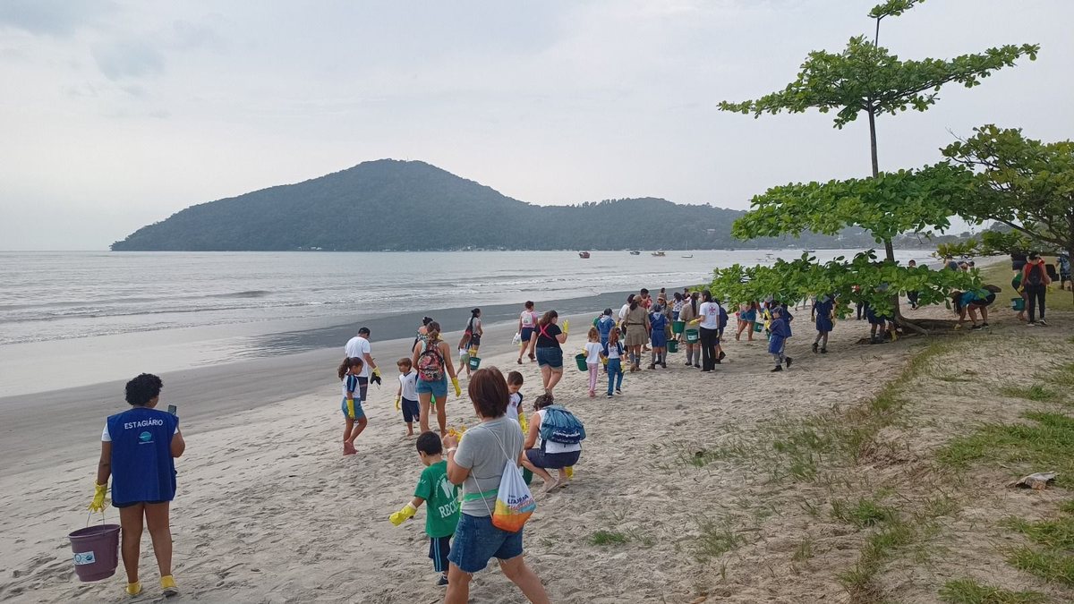 Mutirão Em Ubatuba Recolhe Lixo Da Praia Do Itaguá No Sábado 19