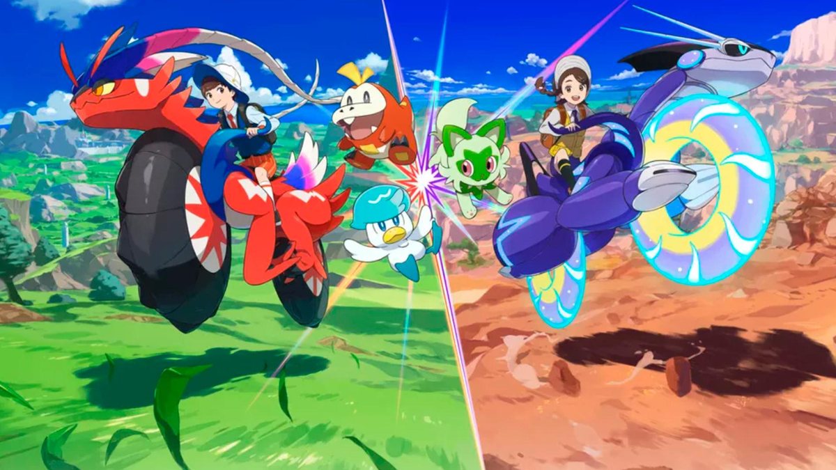 “Pokémon moto” chama a atenção dos fãs em novo trailer de Scarlet e Violet