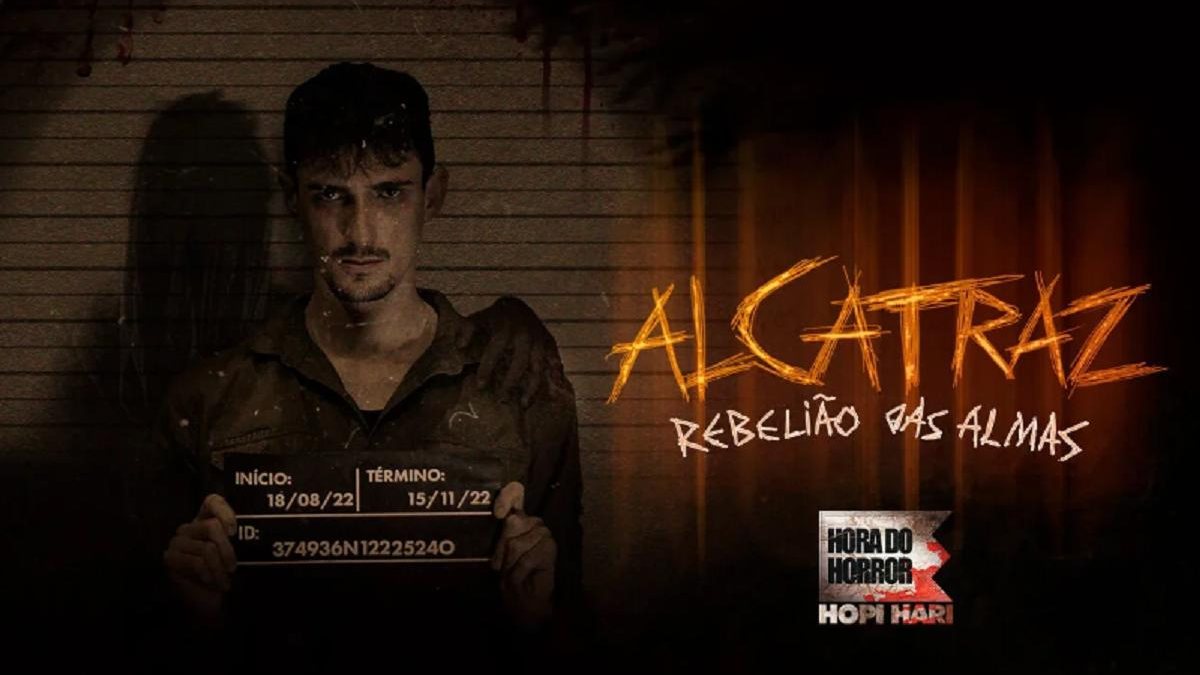 Hopi Hari promove Hora do Horror Alcatraz - Rebelião das Almas