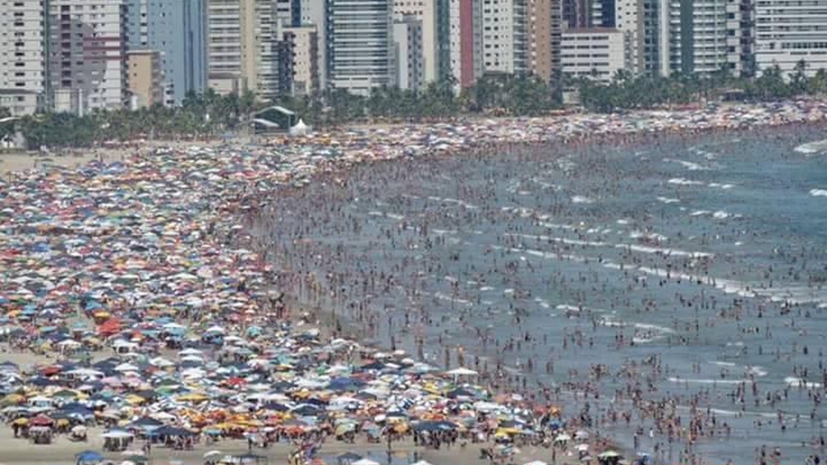 Praia Grande ganha 19 novos habitantes por dia há doze anos, aponta IBGE