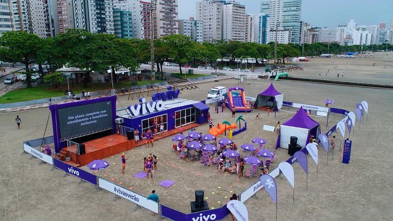 Vivo traz arena Viva o Verão para Bertioga