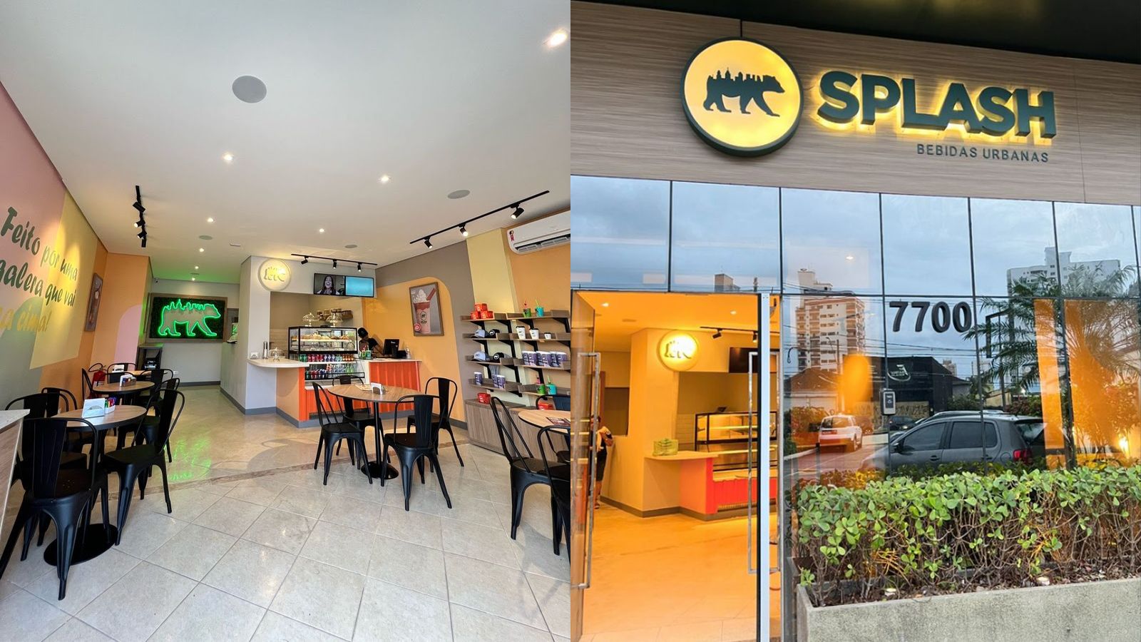Cafeteria da Sabrina Sato, Splash Bebidas Urbanas, inaugura em Praia Grande